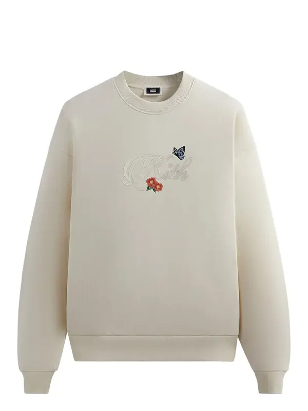 Kith Script Nelson Crewneck - Cream