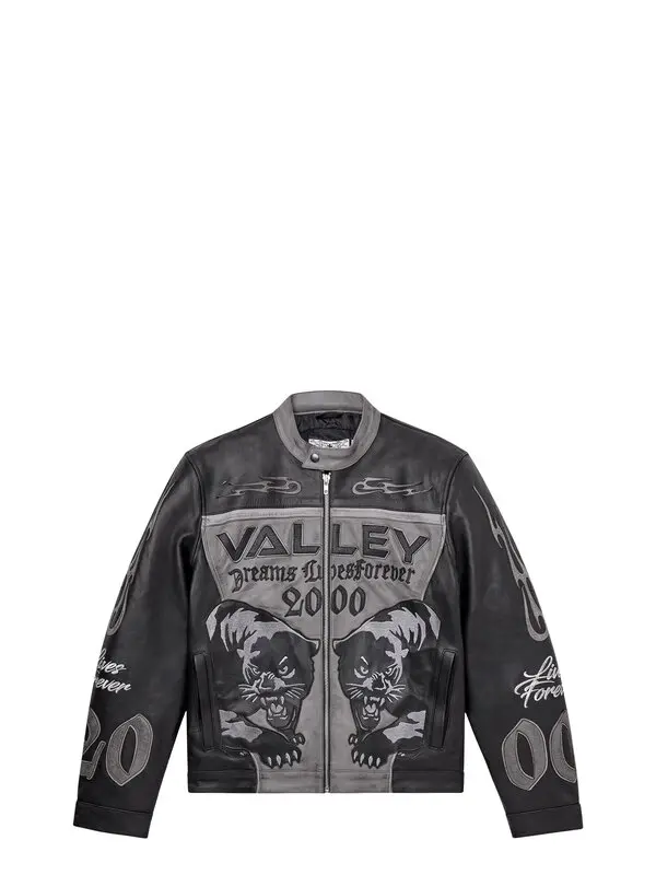 VALE FOREVER Inferno Motocroxxx Mono Jacket - Black