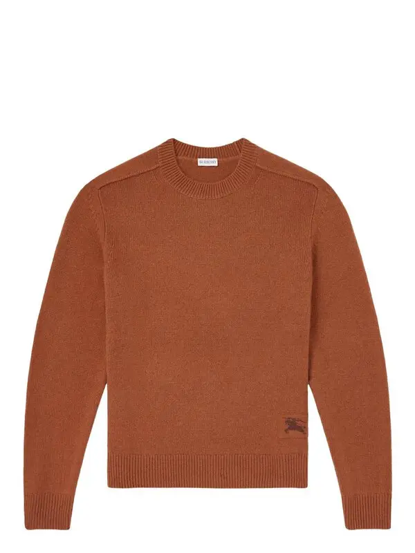 Burberry Cashmere-blend Sweater - Brown