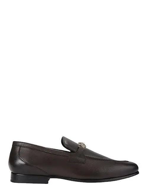 Kurt Geiger Alton Leather Loafers - Brown