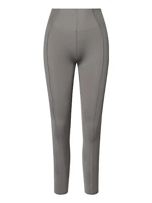 The North Face X Skims Refina Stretch-woven Leggings - Gunmetal