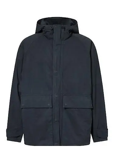 THE ROW Hooded Cotton Jacket - Dark Charcoal
