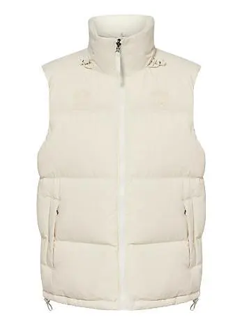 The North Face X Skims 1996 Nuptse Hooded Vest - Bone