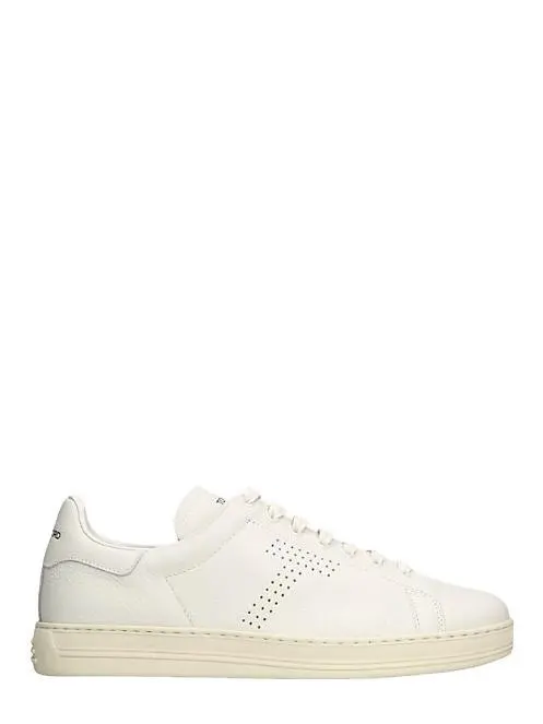 TOM FORD Warwick Leather Trainers - White
