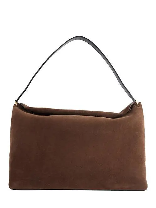 WANDLER Penelope Suede Tote Bag - Palissander Suede