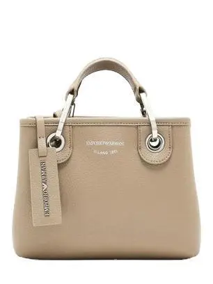 Emporio Armani Deer-print Mini Bag - Beige