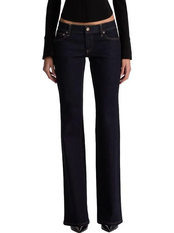 Alice + Olivia Bella Bootcut Jean - Denim / Navy