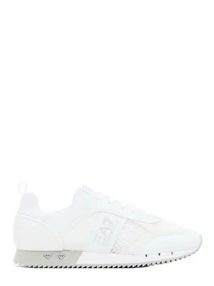 Emporio Armani Ea7 Laces Sneakers - White