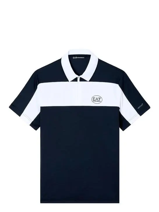Emporio Armani Visibility Cotton Jersey T-shirt - Navy