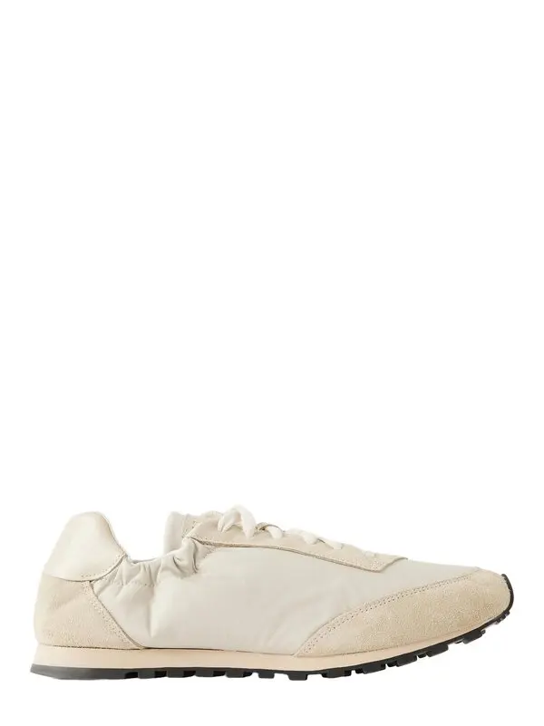 Le Monde Beryl Slim Runner Shell Sneakers - Neutrals
