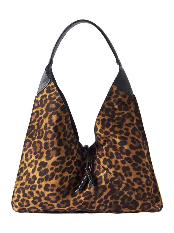 HUNTING SEASON Origami Medium Leopard-print Tote - Animal Print