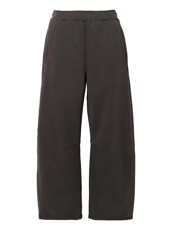 Citizens Of Humanity Miro Cotton-jersey Track Pants - Brown