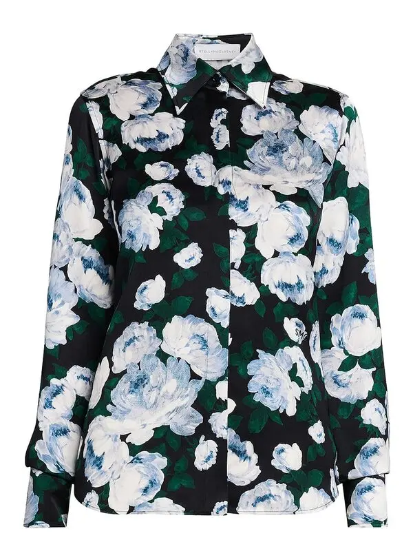 Stella McCartney Bunch Of Roses Button-down Shirt - Multicolor