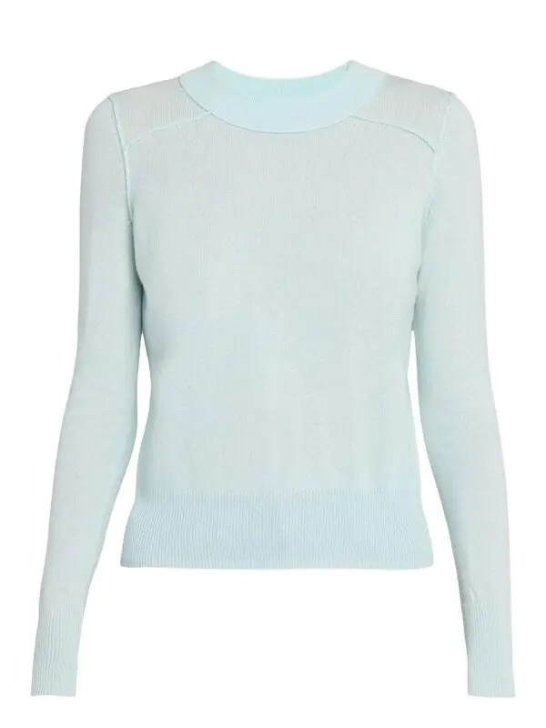 Autumn Cashmere Cashmere Crewneck Sweater - Seafrost