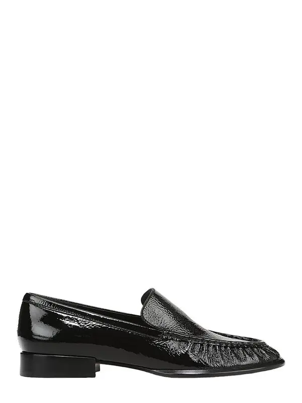 Vince Nora Patent Leather Loafers - Black