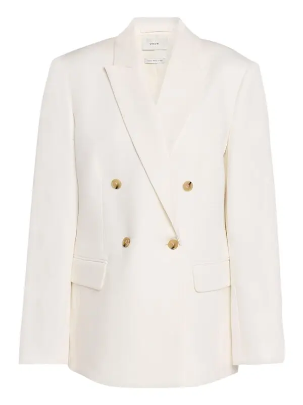 Vince Sculptural Tailored Blazer - Off White