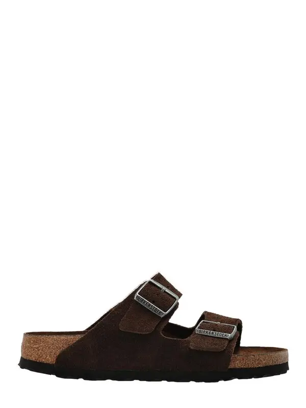BIRKENSTOCK Arizona Bs Suede Slides - Brown