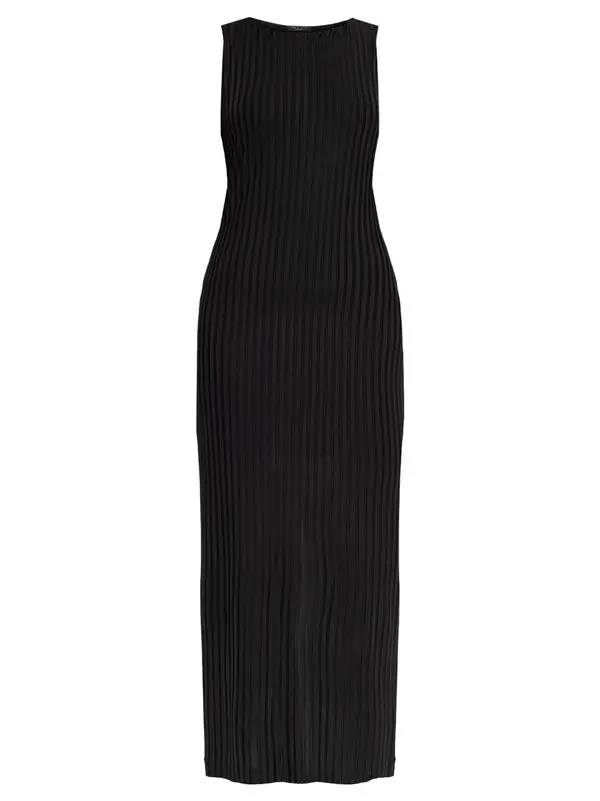 Rag & Bone Sleeveless Ribbed Dress - Black