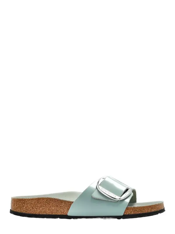 BIRKENSTOCK Madrid Big Buckle Slides - Green