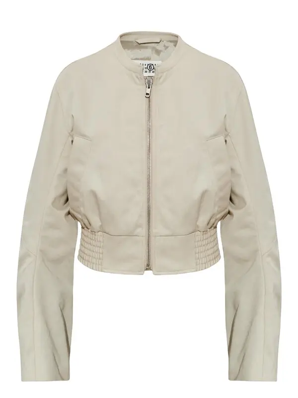 MAISON MARGIELA Bomber Jacket - Cream