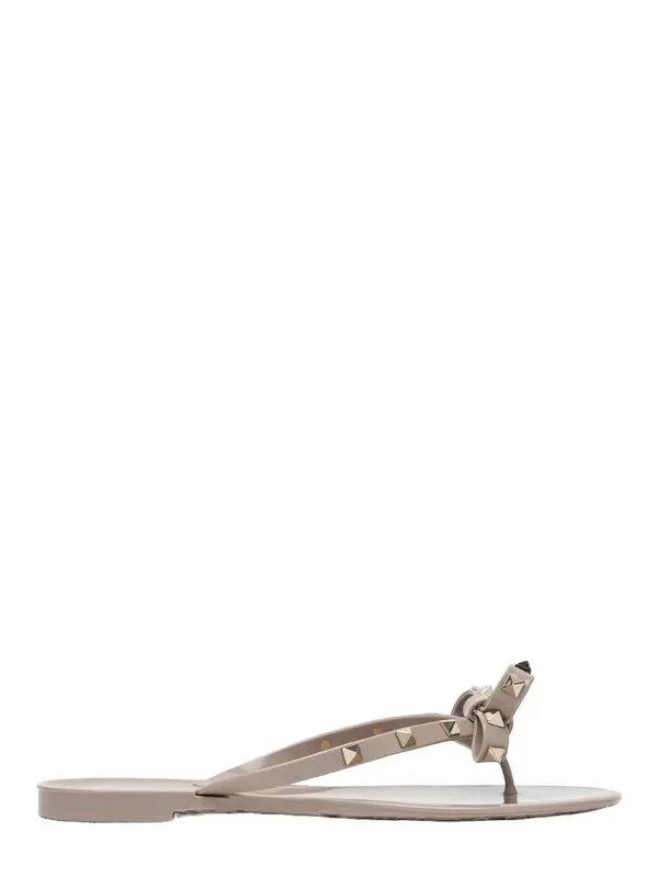 Valentino Garavani Rockstud Low Sandal - Pink