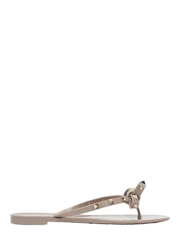 Valentino Garavani Powdery Rockstud Low Sandal - Pink
