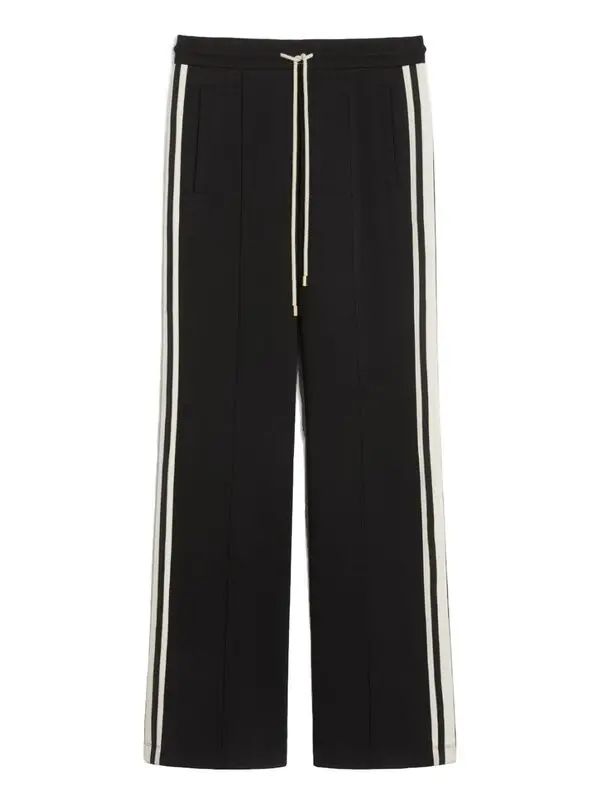 Max Mara Cotton Jersey Trousers - Black