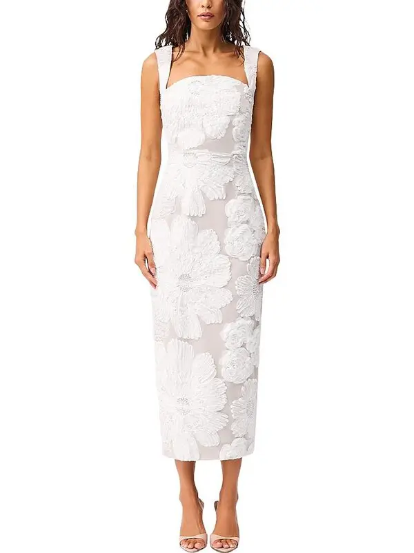 ELLIATT Roxana Midi Dress - Ivory