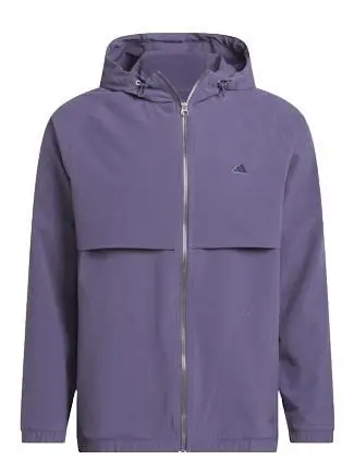 Adidas Full-zip Windbreaker - Preloved Violet