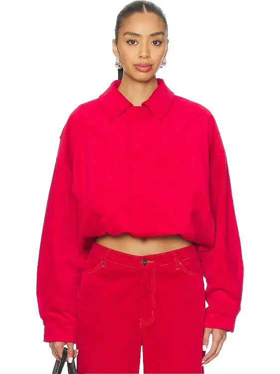 Lioness Kenny Bomber Jacket - Crimson