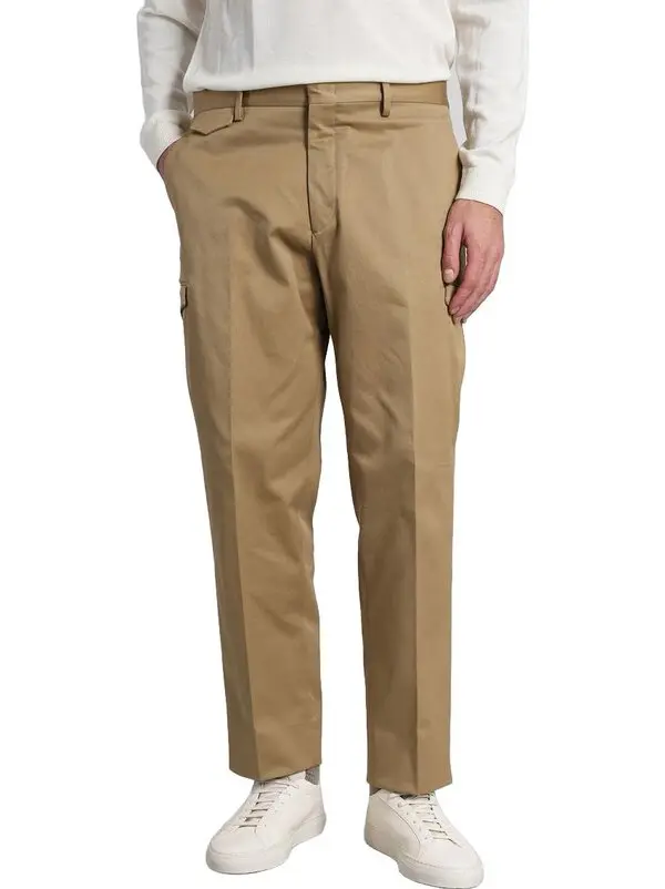 BRIGLIA 1949 Havana Slim Fit Cargo Pants - Brown