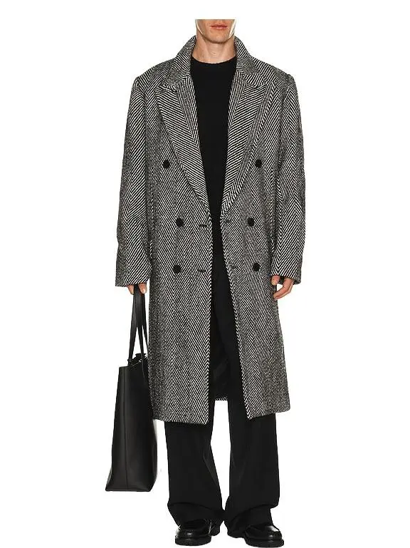 KROST Elliot Wool Overcoat - Black