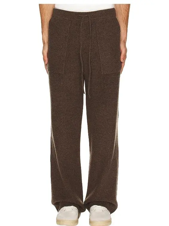 KROST Wool Knit Pants - Espresso