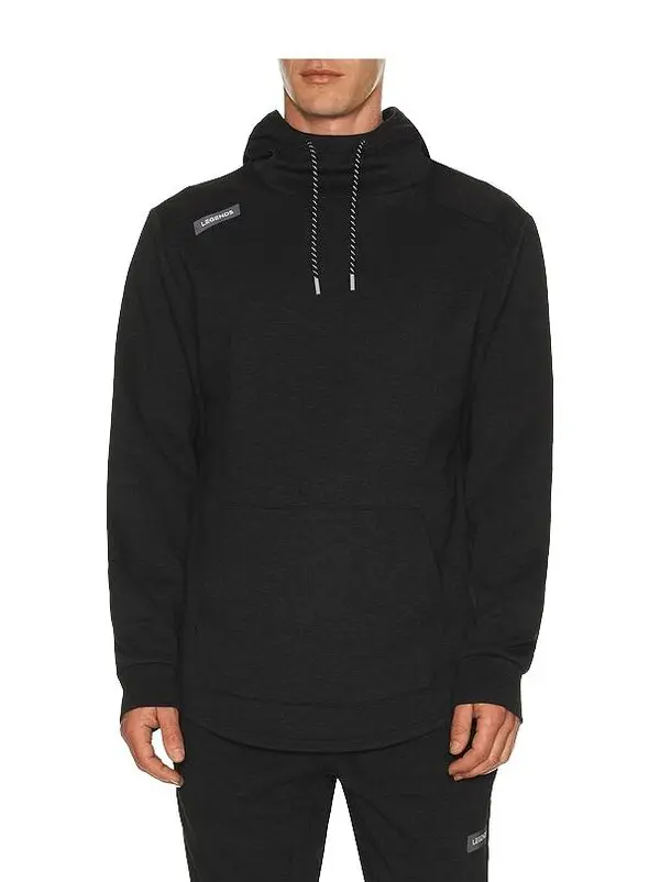 LEGENDS Hawthorne Tech Hoodie - Black Heather