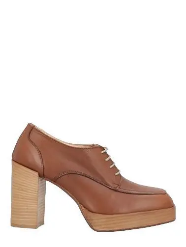 NOA A. Lace-up Leather Shoes - Brown