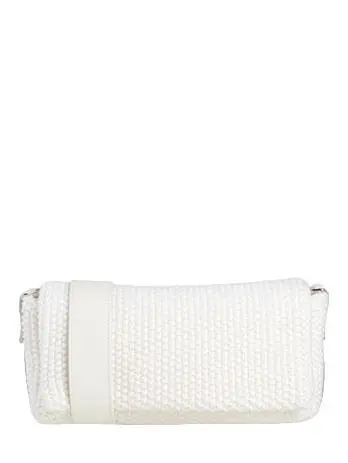 Fabiana Filippi Knitted Flap Bag - White