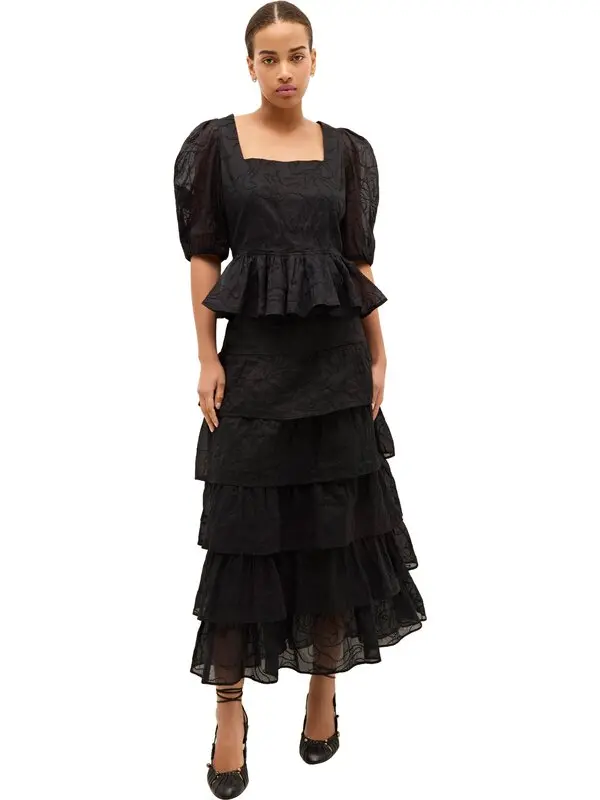 MARIE OLIVER Tiered Christie Skirt - Tourmaline