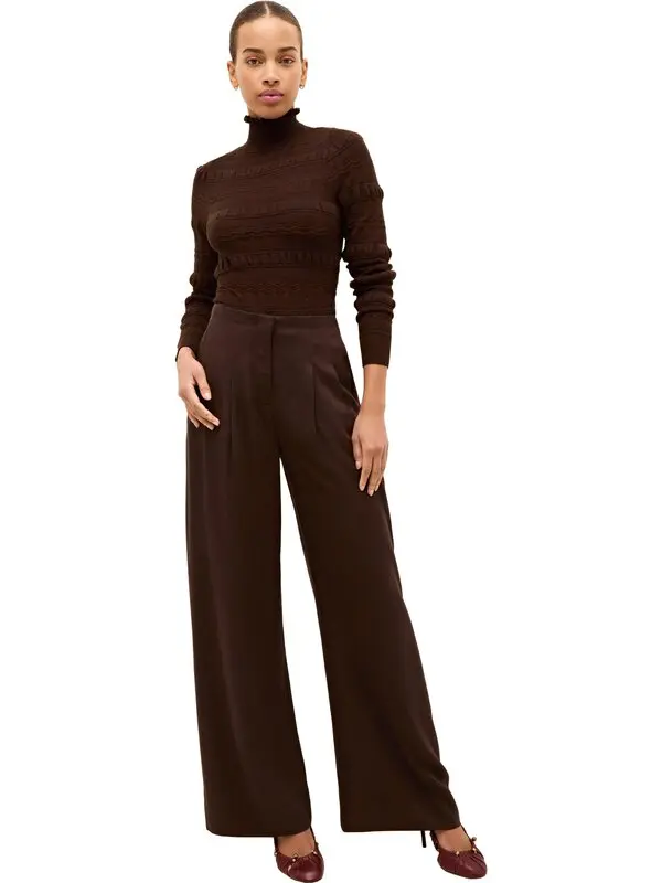MARIE OLIVER Macbee Pants - Walnut