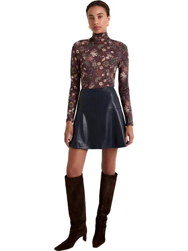 MARIE OLIVER Crawford Skirt - Naval