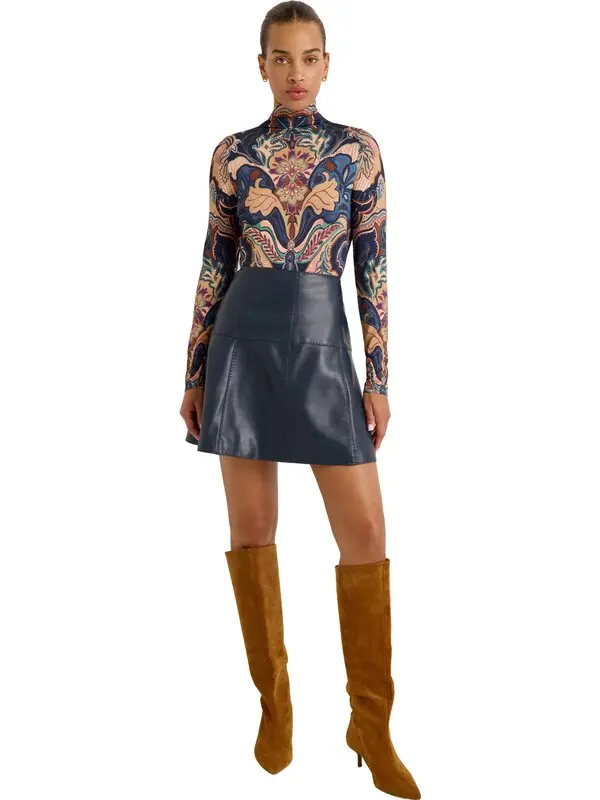MARIE OLIVER Crawford Skirt - Naval