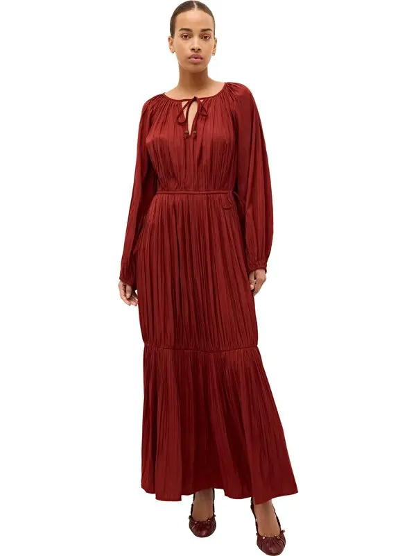 MARIE OLIVER Perrin Dress - Brick