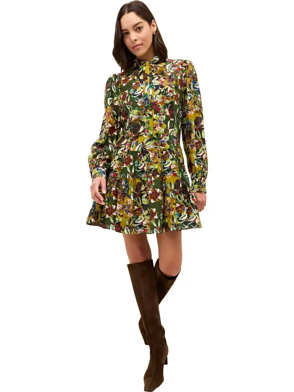MARIE OLIVER Ulanie Floral Print Dress - Bloom