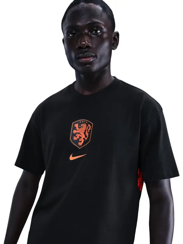 Nike Netherlands Premium Goalkeeper Soccer T-shirt - Black