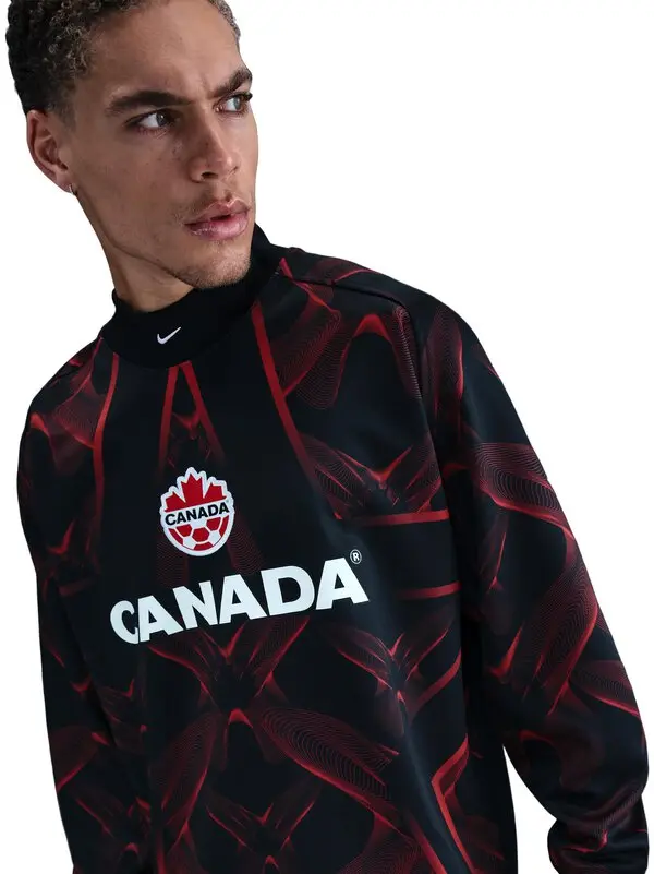 Nike Canada Hollywood Keeper Soccer Shirt - Black