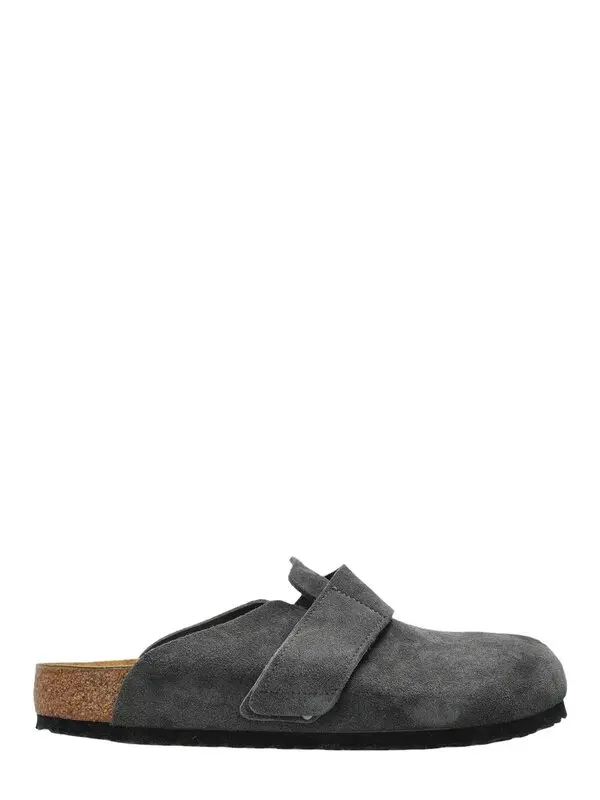 BIRKENSTOCK Loma Suede Mules - Grey