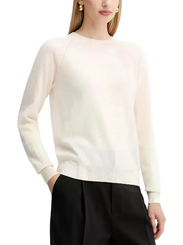 FRACOMINA Round-neck Sweater - Neutrals