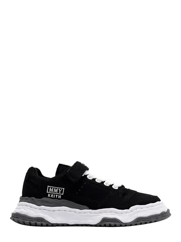 Mihara Yasuhiro Keith Og Sole Canvas Low Sneakers - Black