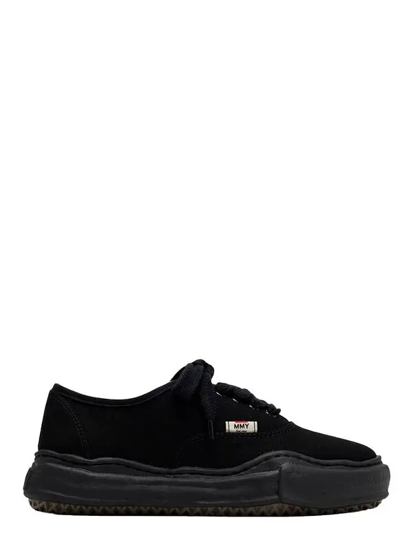 Mihara Yasuhiro Baker Og Sole Cavas Low Triplein Sneakers - Black
