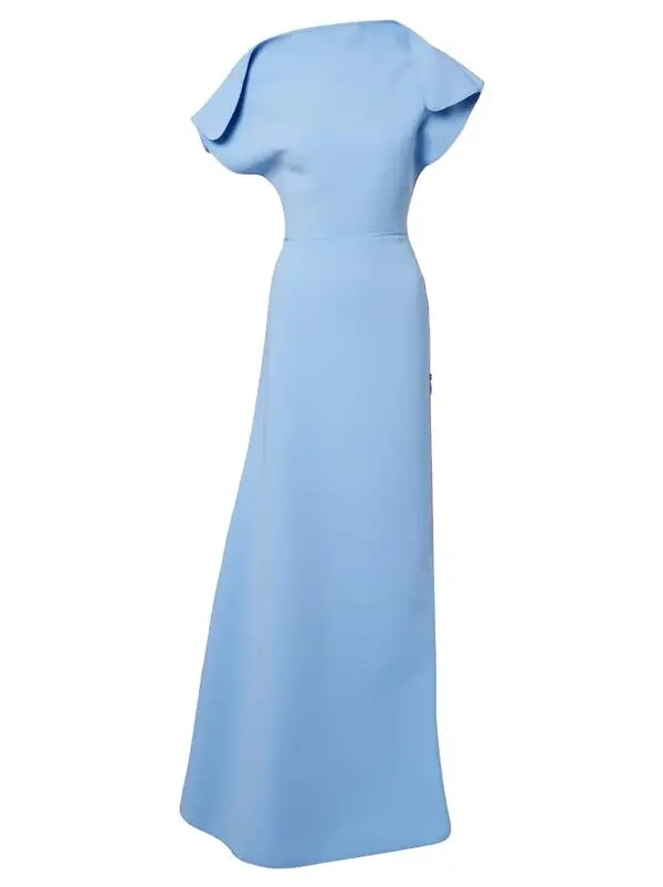 Maticevski Absolve Draped Gown - Blue