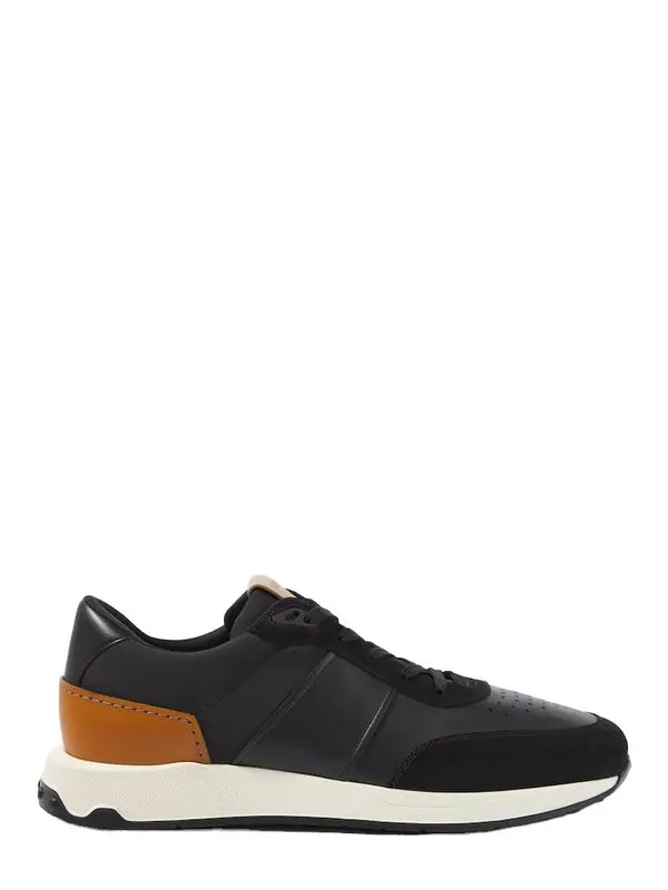 TOD'S Leather Sneakers - Black